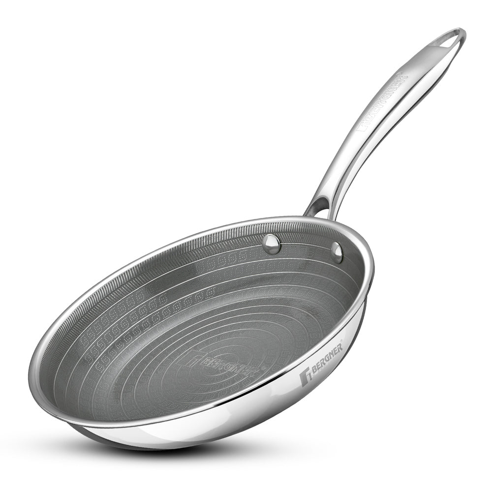 Bergner Hi-Tech Giro X Ceramic 20cm Frypan, Ceramic Coating, Metal Spa