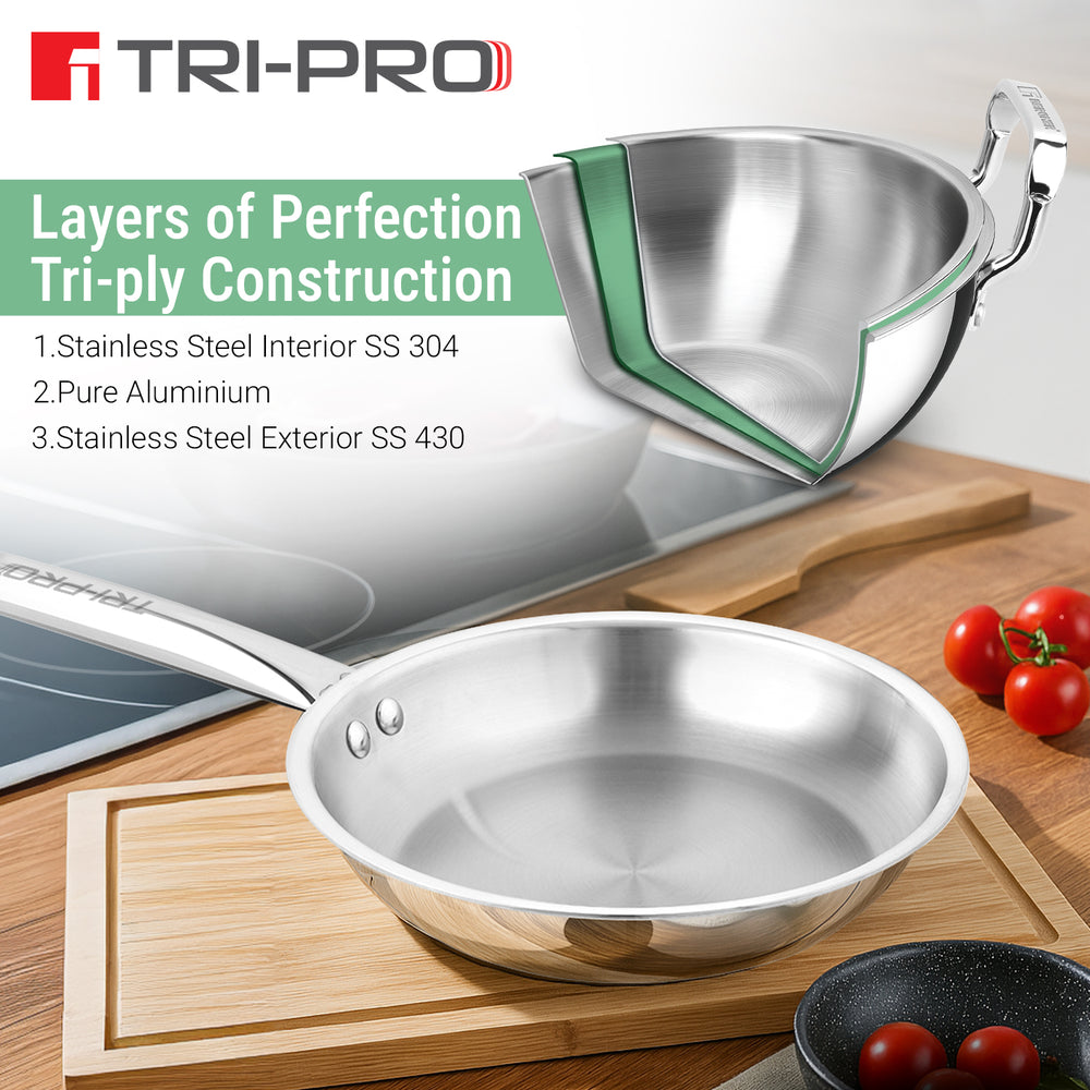Bergner Tripro 6Pc Cookware Set