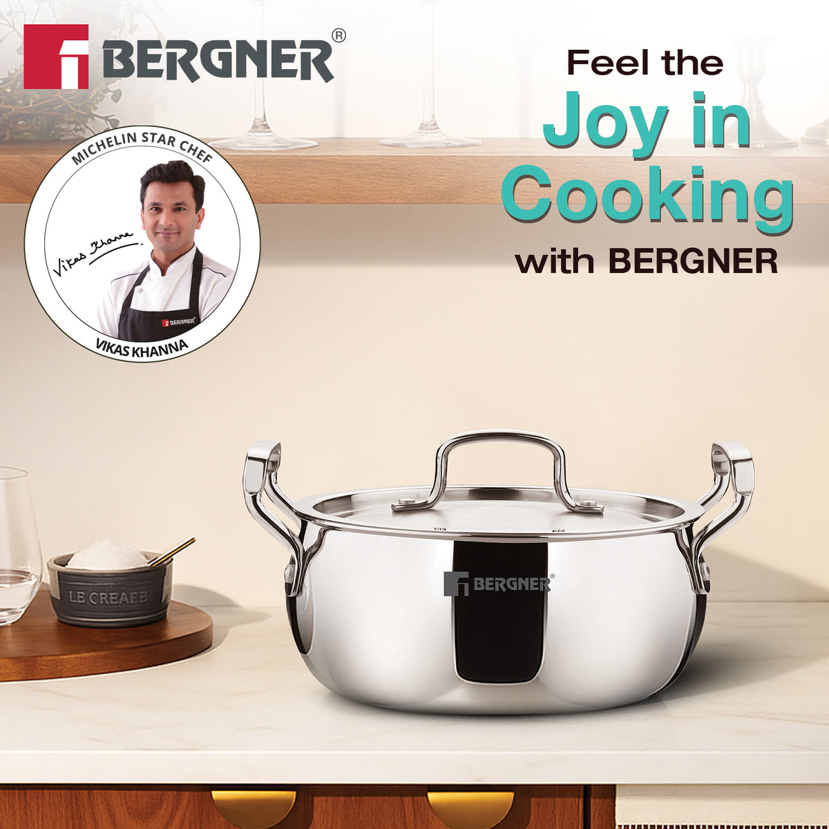 Rice/Biryani Handi - TriPly Cookware