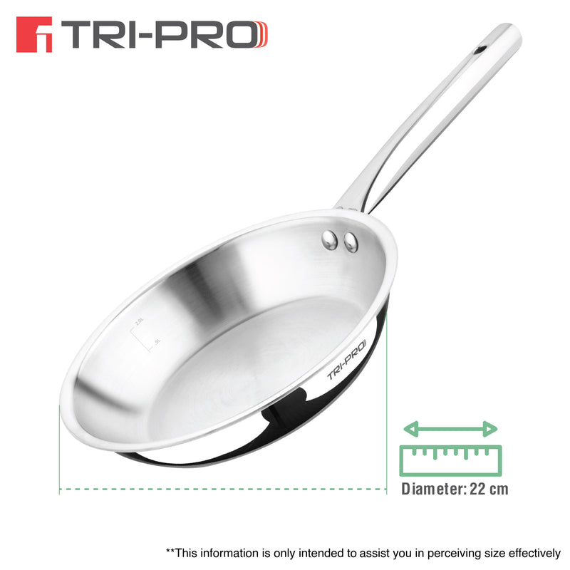Bergner Tripro Triply 5 Pcs Cookware Set - Induction Bottom