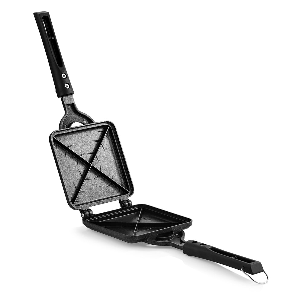 Bergner Senator Sandwich Toaster, Non-Stick - Gas Stove Compatible